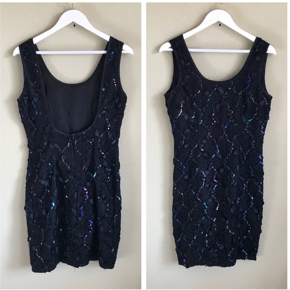 Rampage | Dresses | Vtg 8s Rampage Embellished Cocktail Dress | Poshmark